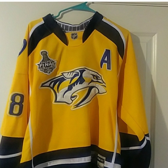 Reebok | Shirts | Nashville Predator Hockey Jersey | Poshmark